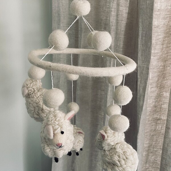 Sheep Mobile - Etsy