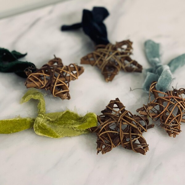 Grapevine Stars - Etsy