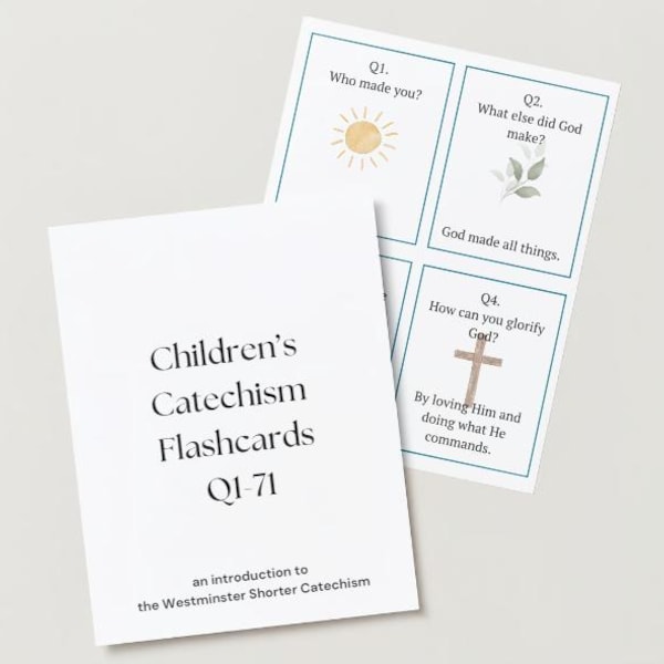 Catechism Card - Etsy