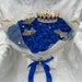 100 Rose Royal Blue Bouquet, Queen Bouquet, Eternal Rose Bouquet ...
