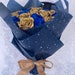 Limited Edition Graduation Ramo Buchon, Gold Glitter Eternal Rose ...