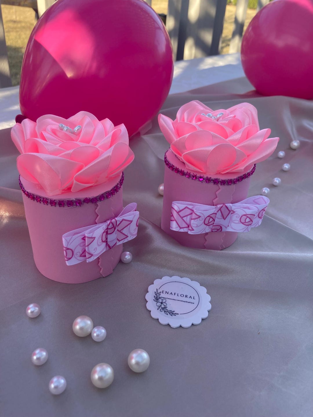 Breast Cancer Centerpiece, Cancer Event Decor, Cancer Survivor Gift ...