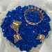 100 Rose Royal Blue Bouquet, Queen Bouquet, Eternal Rose Bouquet ...