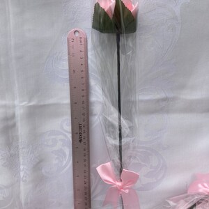 Single Rose Gift, Pink Rose, Party Favor, Eternal Rose, Bridal Baby ...