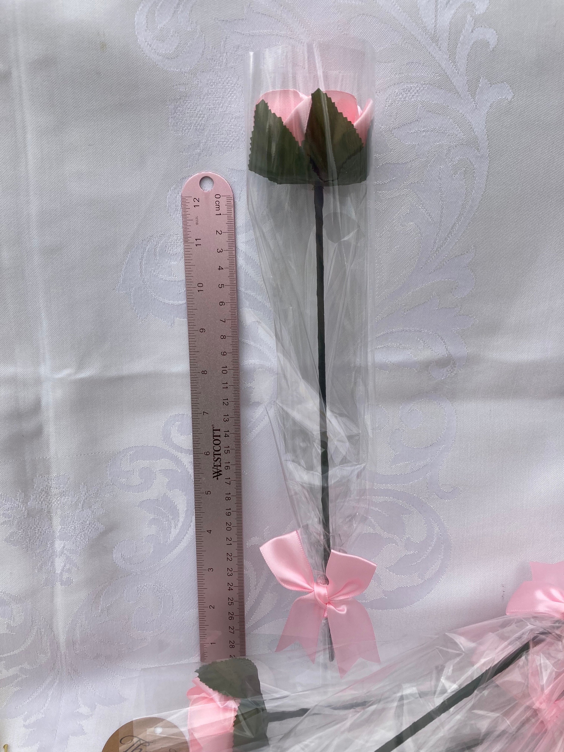Single Rose Gift, Pink Rose, Party Favor, Eternal Rose, Bridal Baby ...