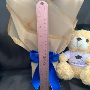 Limited Edition Graduation Ramo Buchon, Gold Glitter Eternal Rose ...