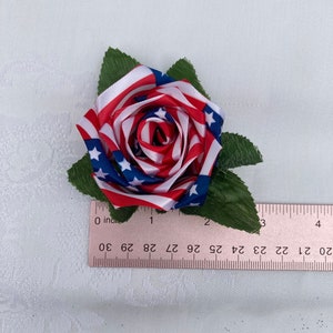 American Eternal Rose, USA Patriotic Roses, USA Flag Decor, Patriotic ...