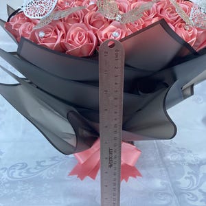 Custom Bouquet, Eternal Rose Ramo Buchon, Girlfriend Flowers, Keepsake ...