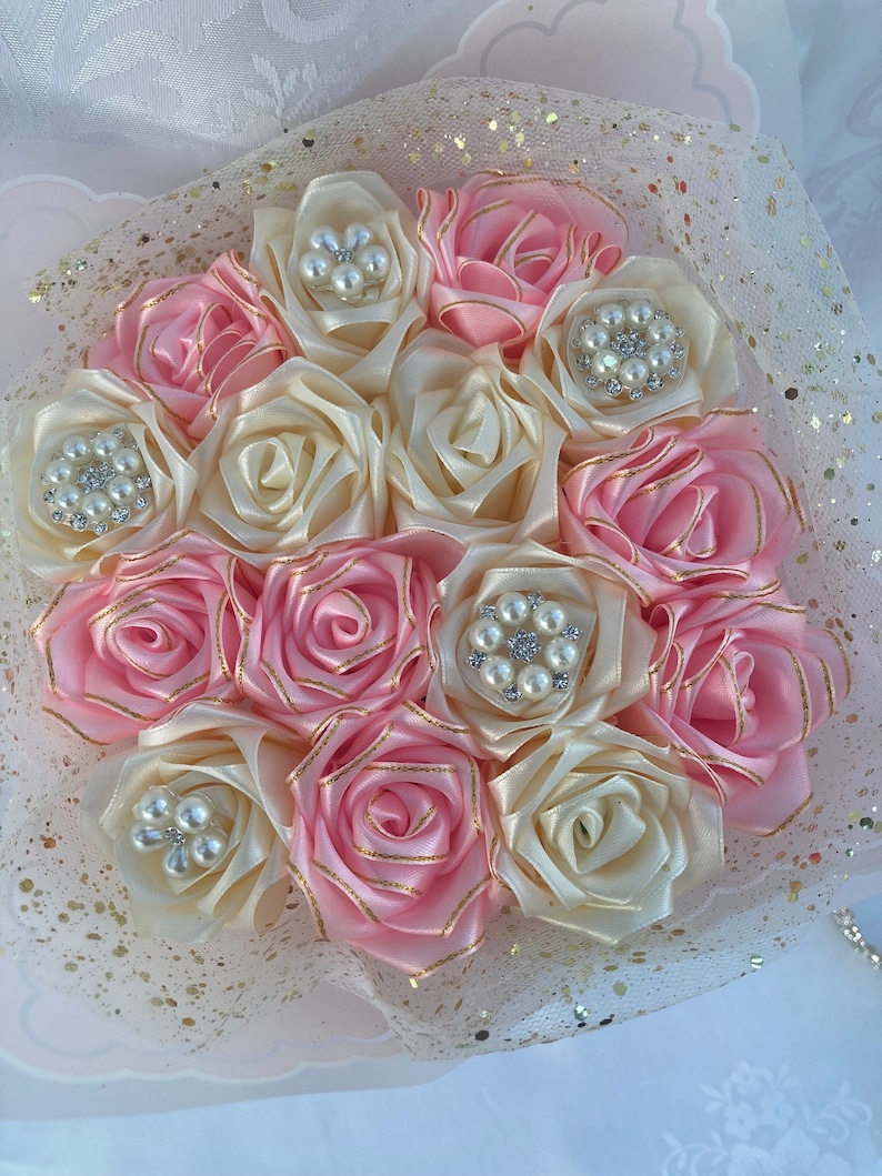 Quinceanera Tiara Ramo Buchon Gold Tiara Roses Bling Glitter - Etsy
