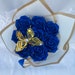 Customizable Ramo Buchon, Eternal Rose Bouquet, Handmade Fake Flowers ...