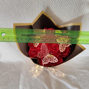 Light up Ramo Buchon, LED Light Bouquet, Custom Eternal Rose Bouquet ...