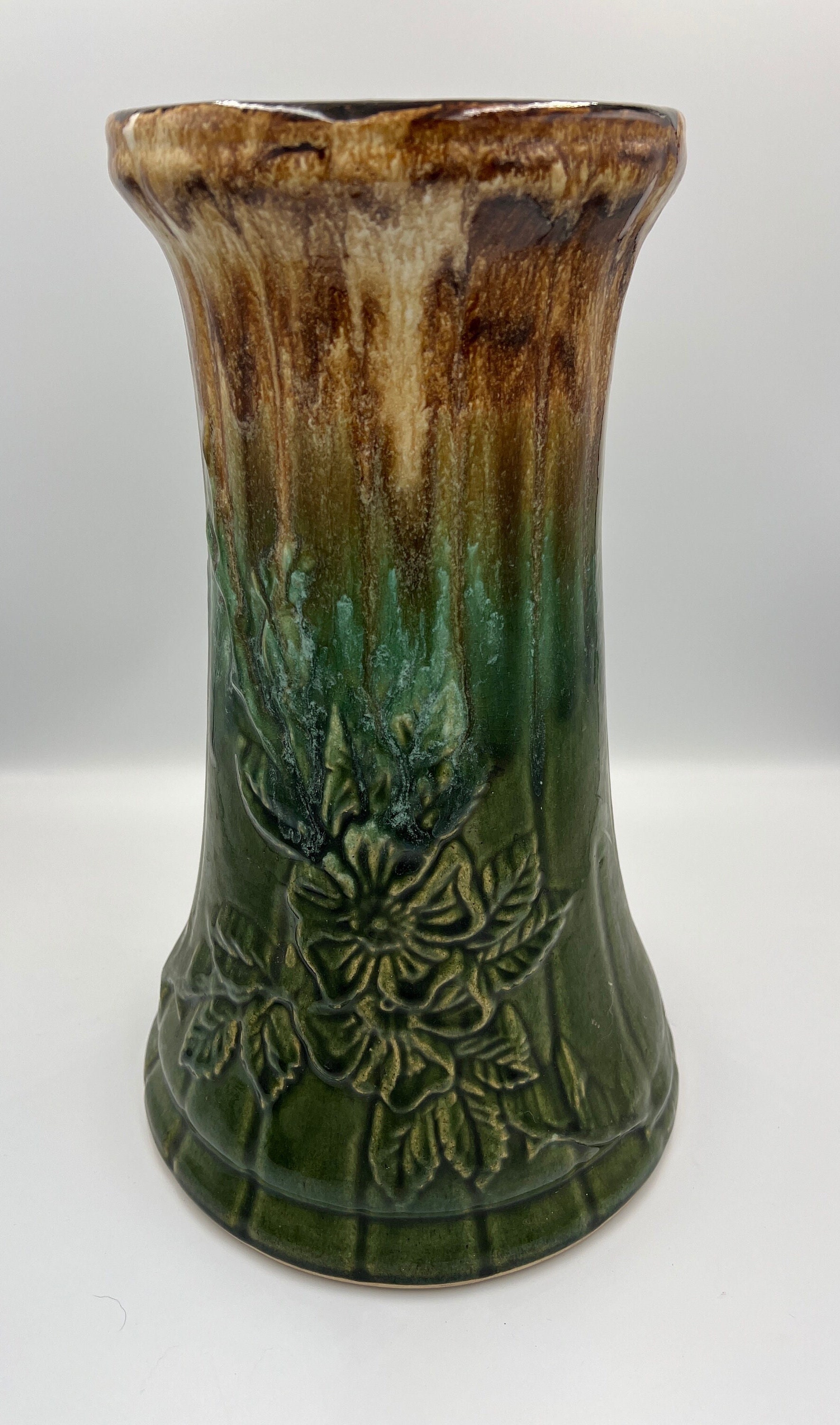 Vintage Robinson Ransbottom Pottery No. 421 Pedestal Planter Jardiniere ...