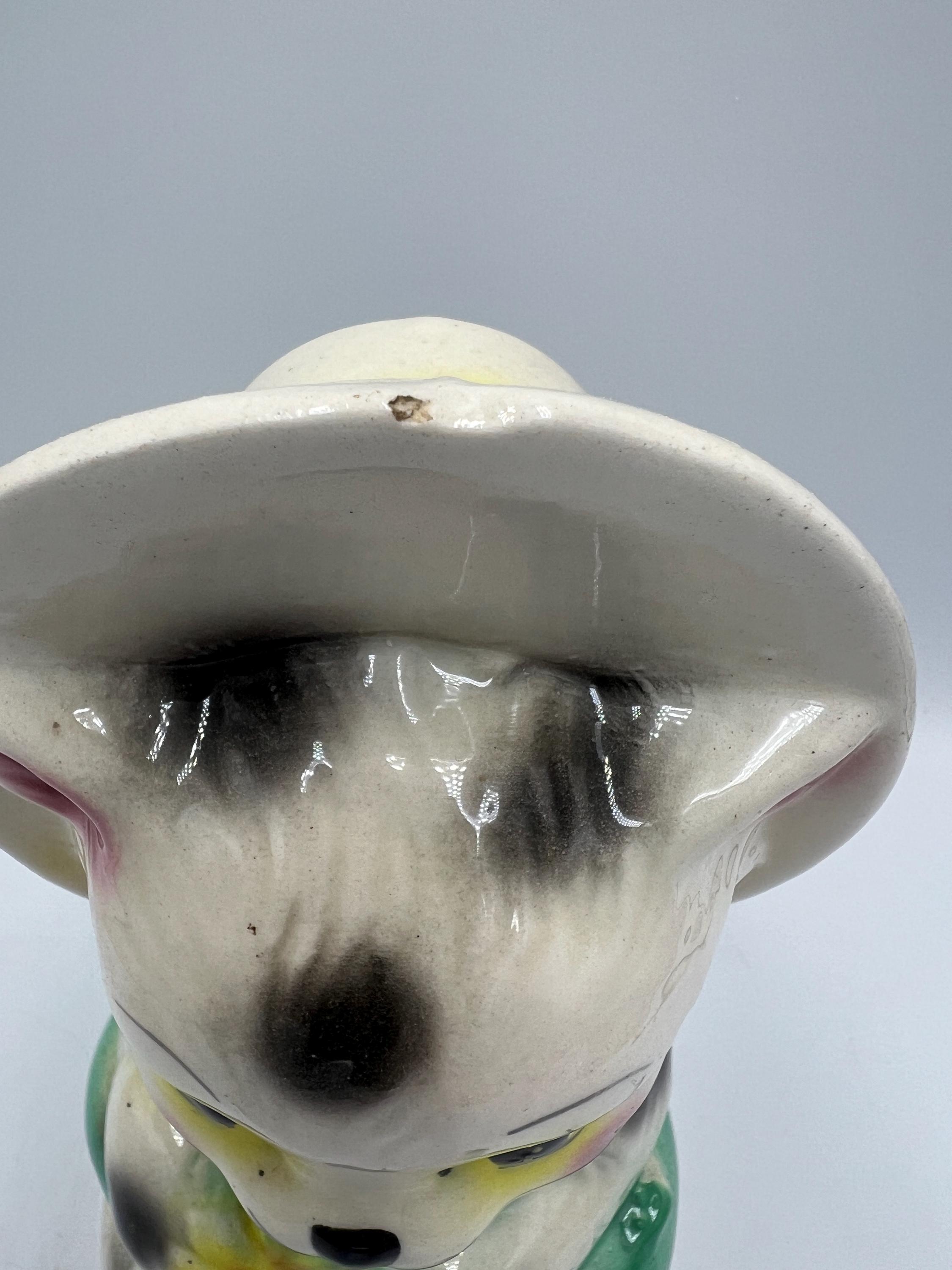 Vintage Cat With Bonnet Bank - Mid Century, Retro Decor - Etsy