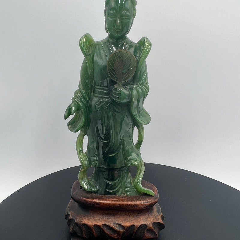 Jade Statue - Etsy