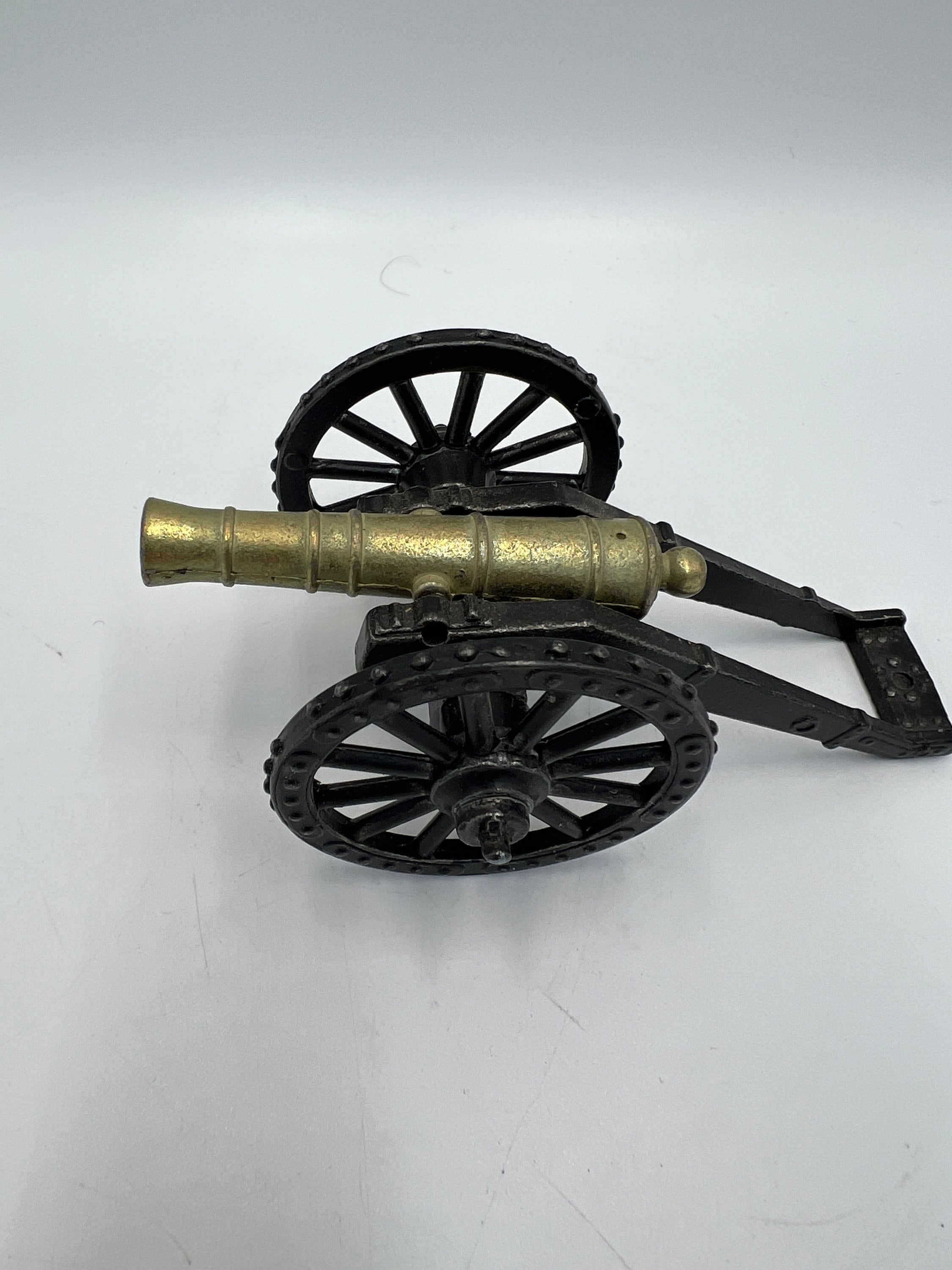 Brass and Cast Iron Cannon Moving Wheels Adjustable Mini Cannon ...