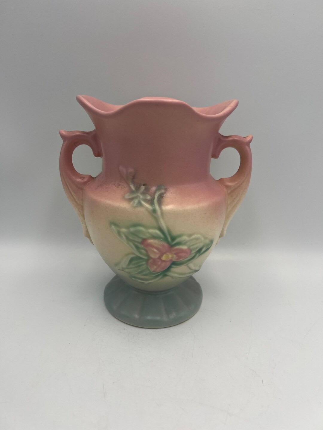 Hull Wildflower Pottery Double Handled Vase - Etsy