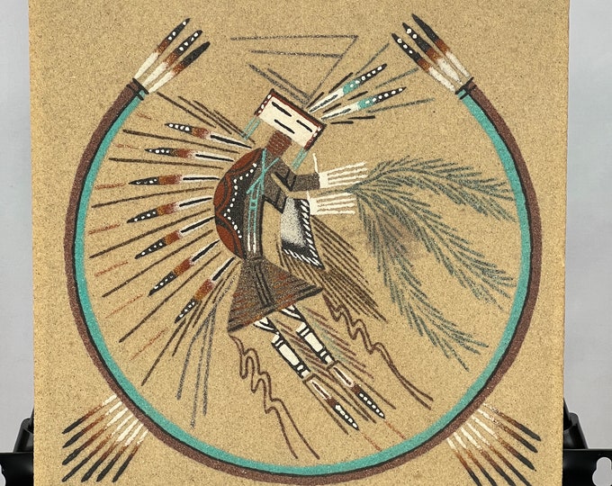 Native American Sand Art, YOUR CHOICE Handmade & Signed Authentic Decor ...