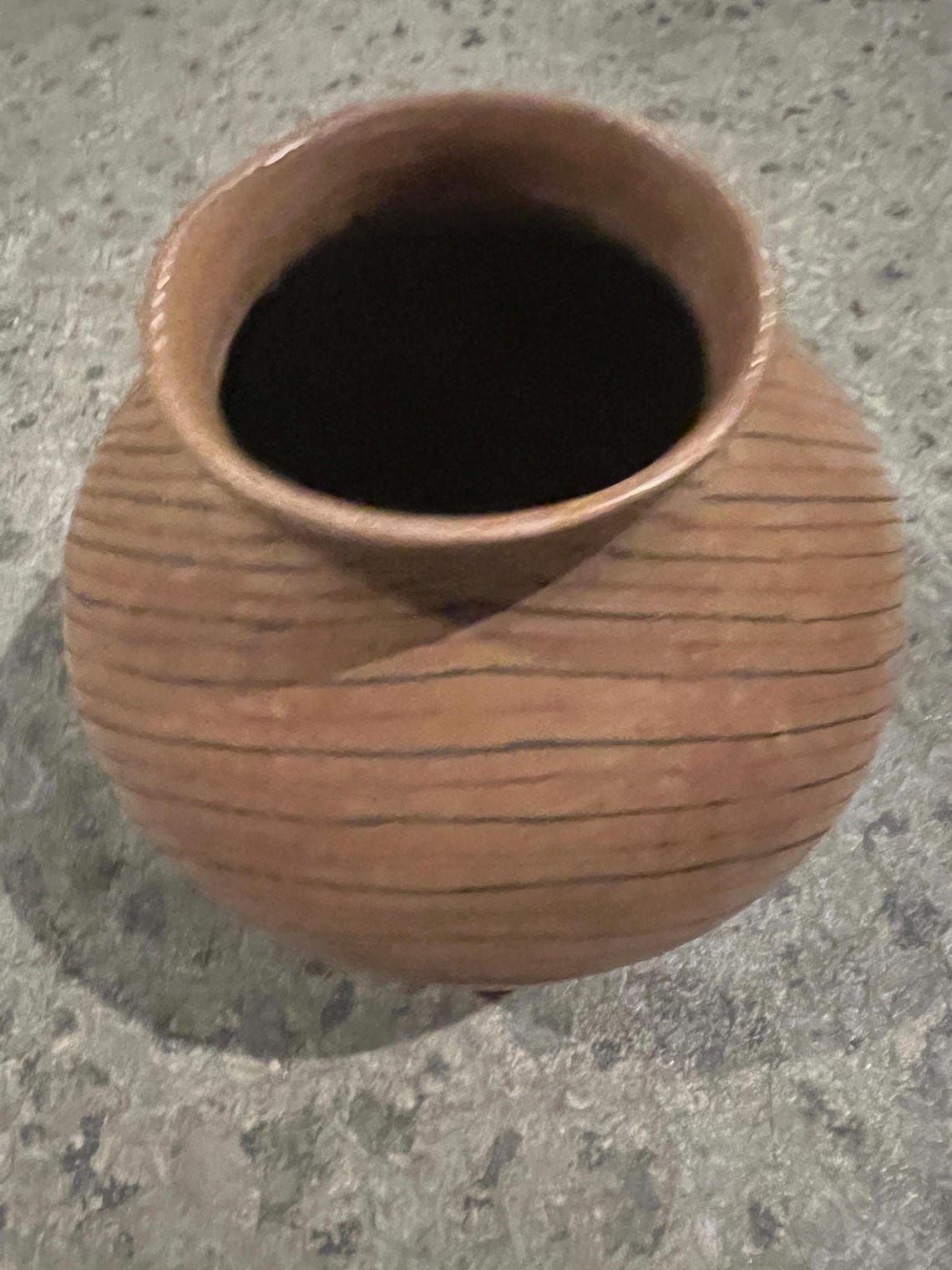 Vintage Pottery Vessel: Handcrafted Rustic Water Storage - Ceramic Art ...