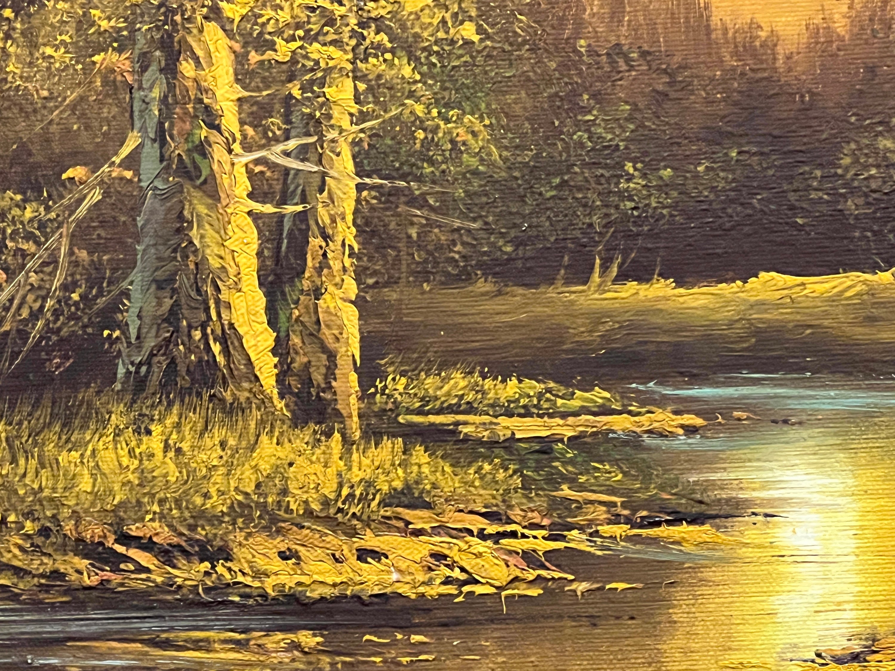 Landscape Painting by Almon almond Baldwin - Etsy