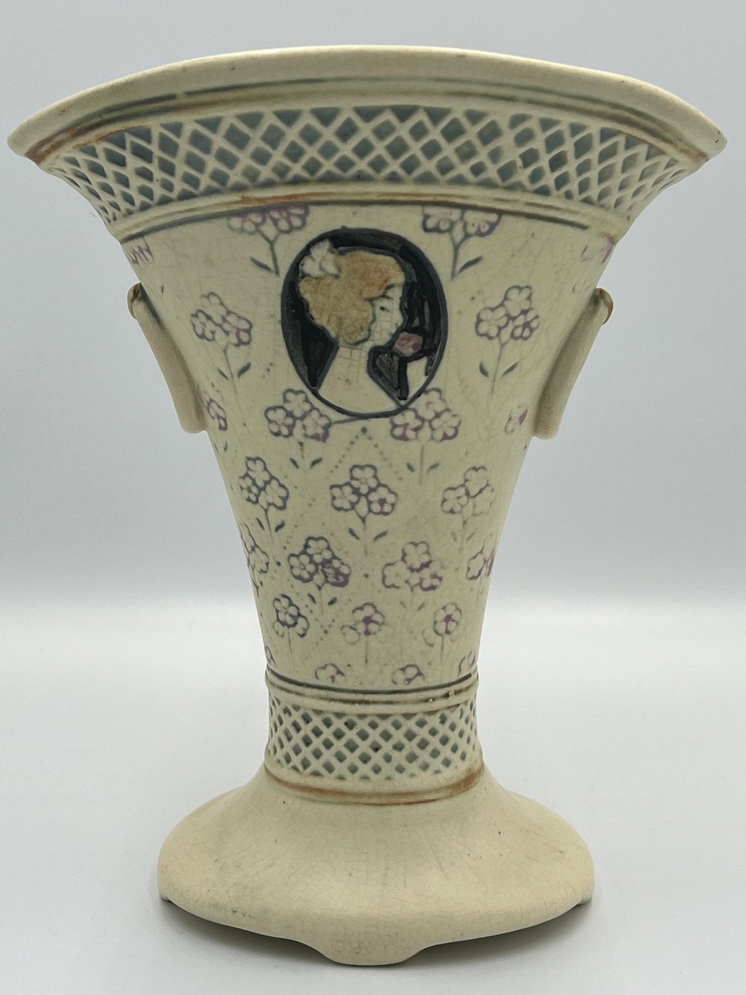 Weller, Ethel Weller Vase, 1900s Vintage Art Pottery, Excellent ...