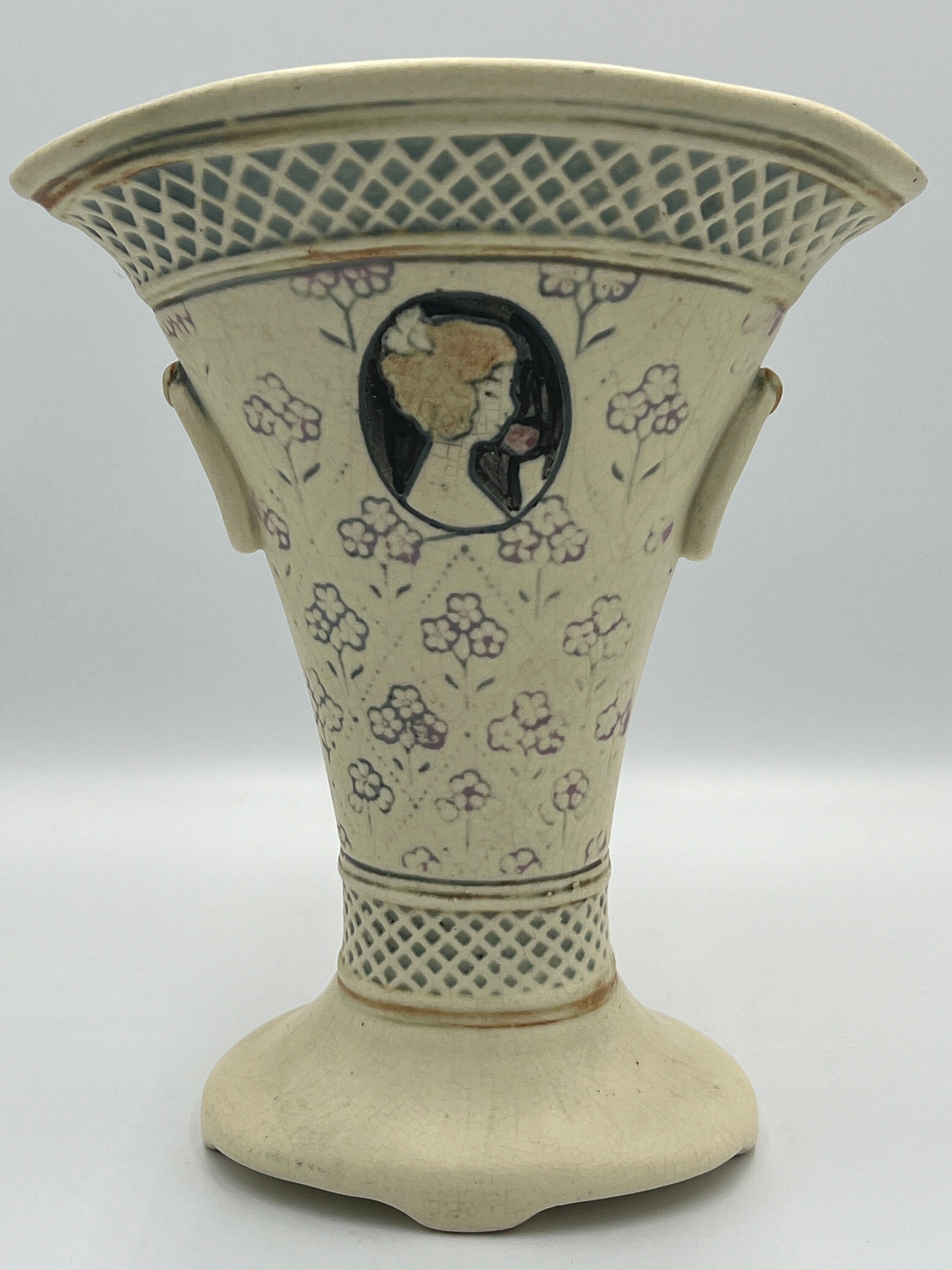 Weller, Ethel Weller Vase, 1900s Vintage Art Pottery, Excellent ...