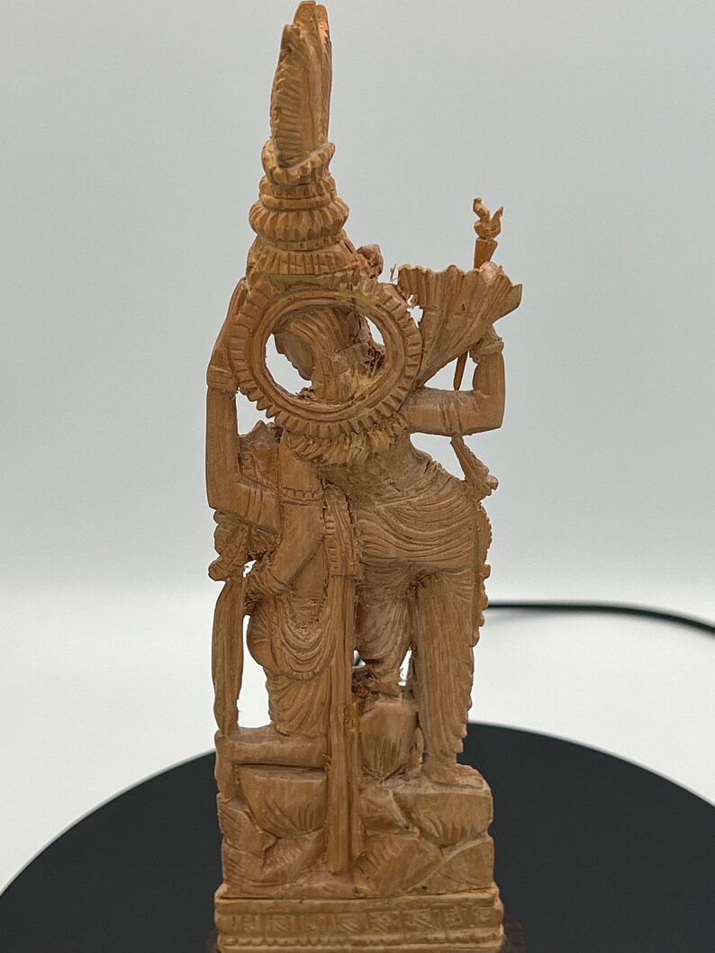 Wooden Carved Statue of Rama and Sita Wood - Etsy