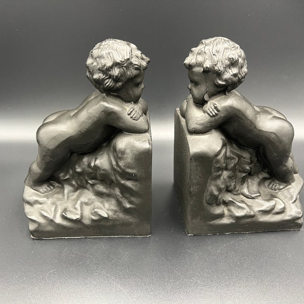 Cherub Bookends - Etsy