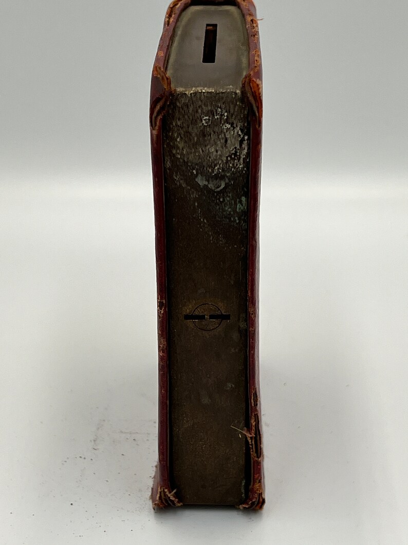 Red Vintage Book-shaped Bank to Save Coins / Money - Etsy