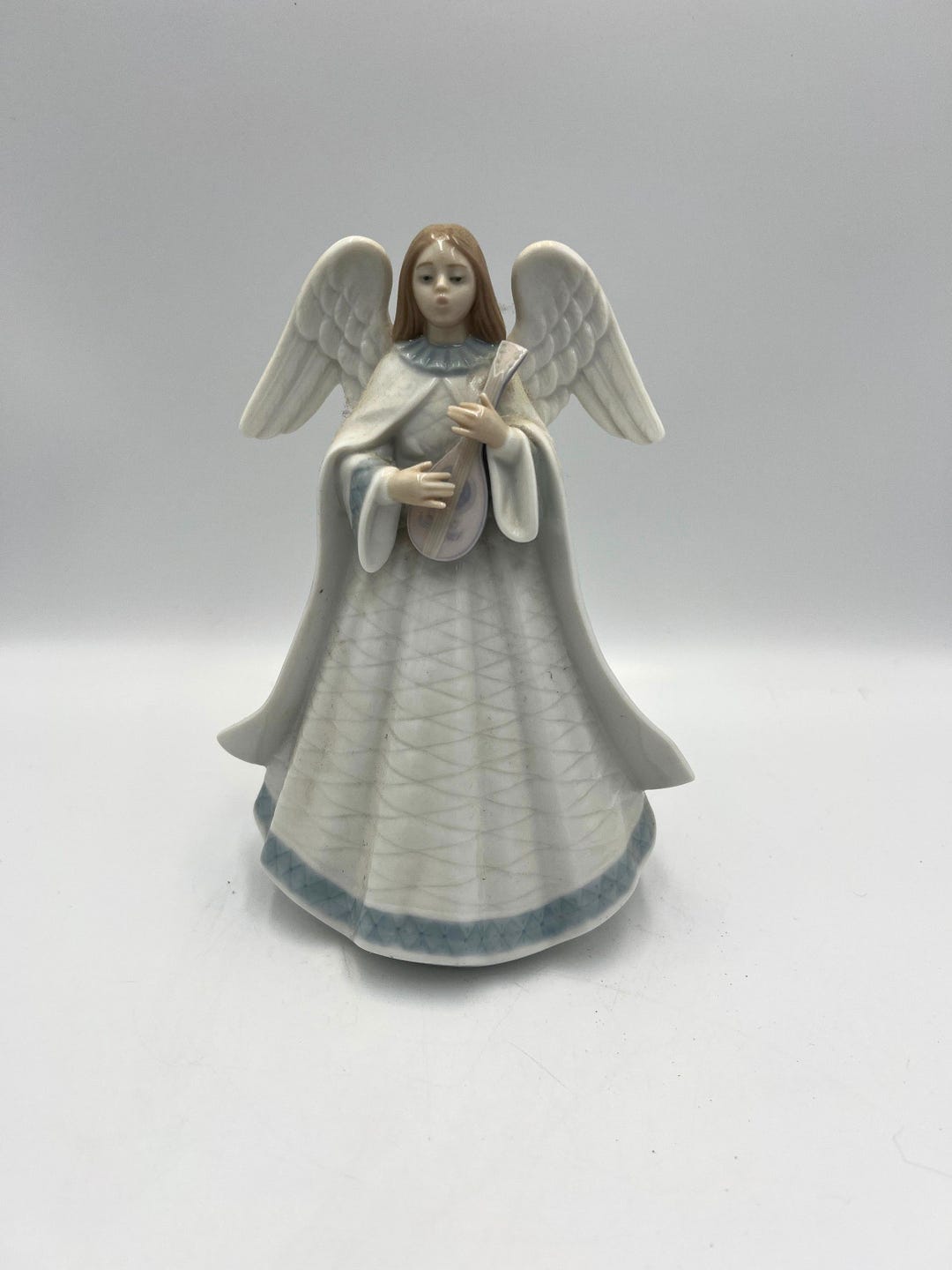 Angel Tree Topper: Lladro Mandolin Player Figurine (1994 Collectible ...