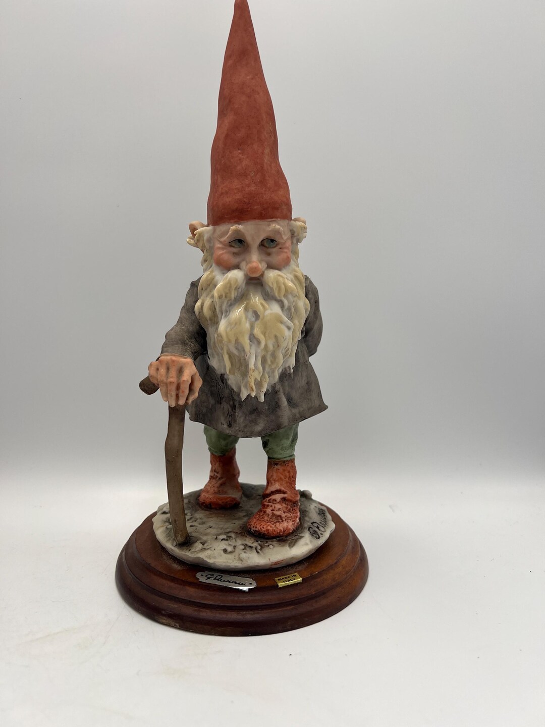Vintage Giuseppe Armani Rare Gnome Statue, Figurine, Capodimonte ...