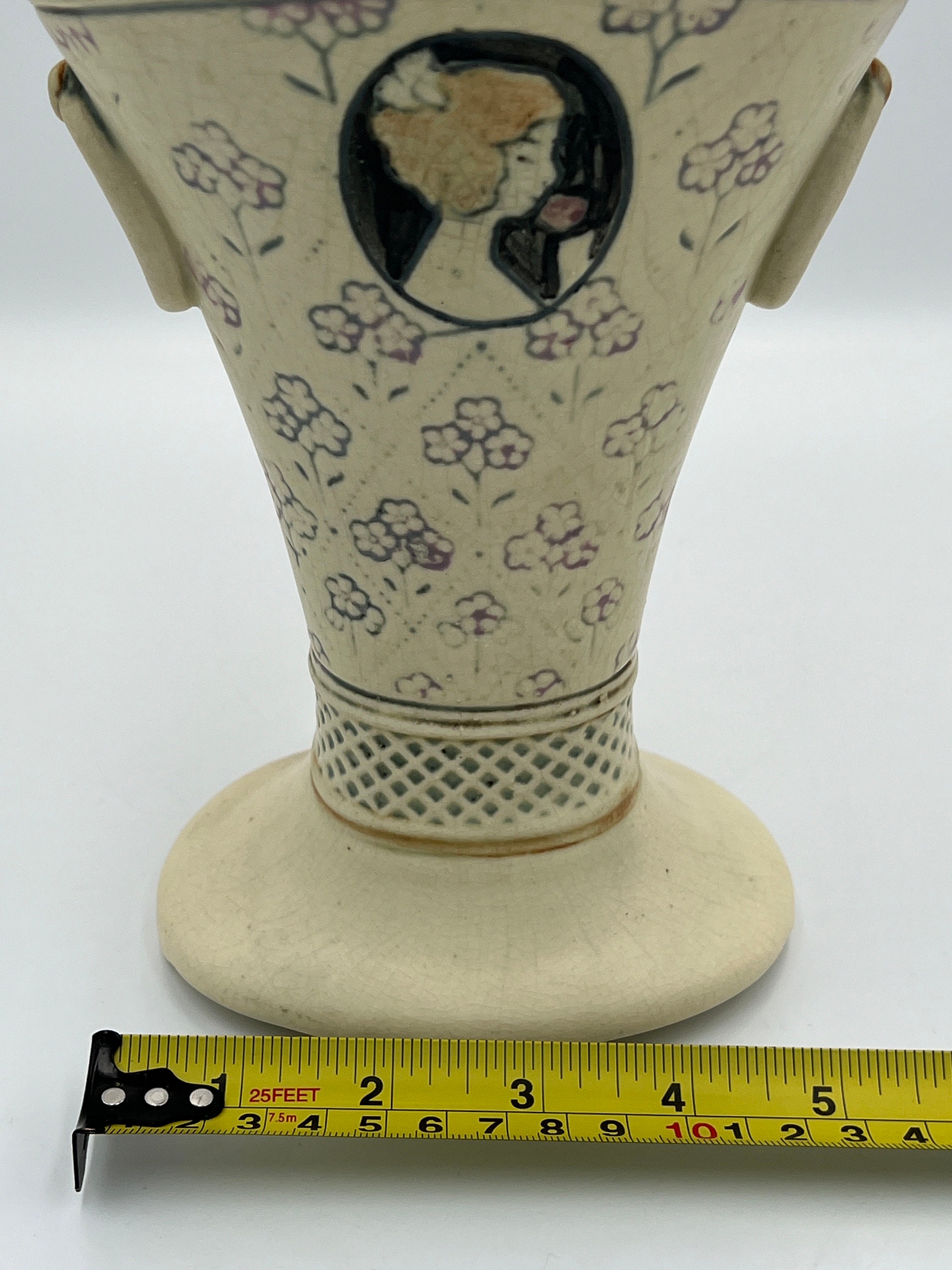 Weller, Ethel Weller Vase, 1900s Vintage Art Pottery, Excellent ...