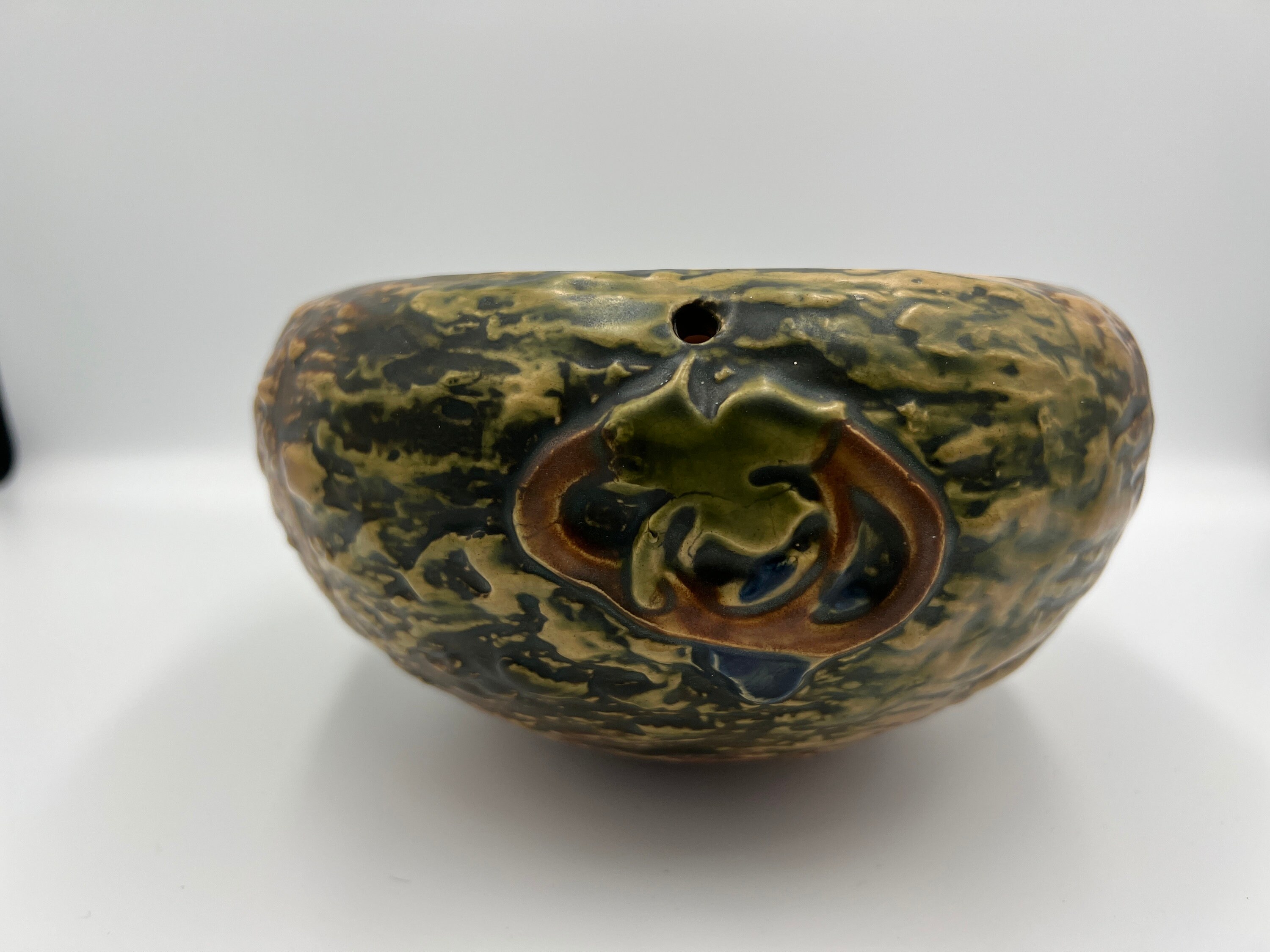 Roseville Imperial I 1921 Vintage Art Pottery Ceramic Hanging - Etsy