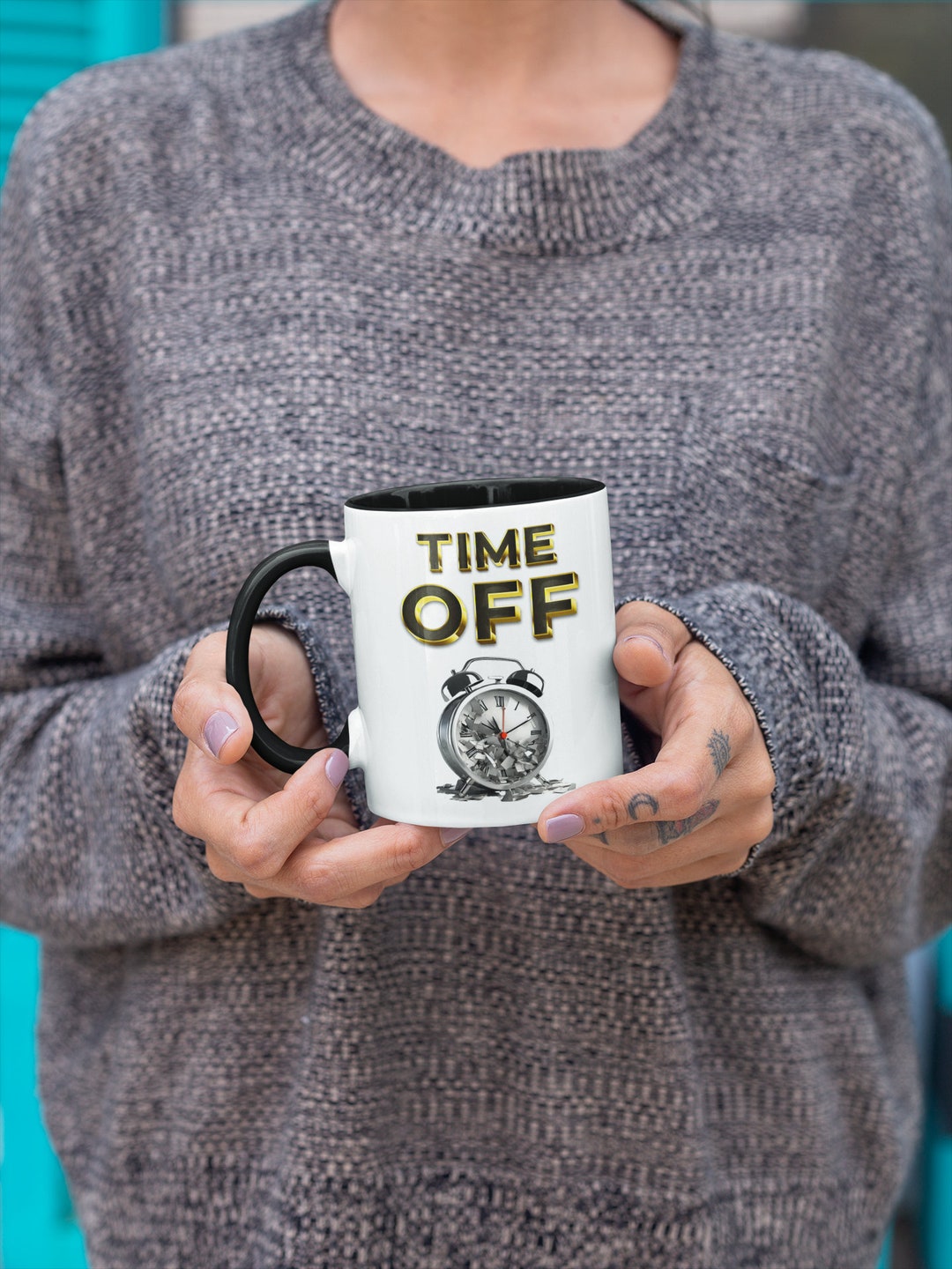 Time off Quote Mug – Perfect Gift for Relaxation & Self-care ...