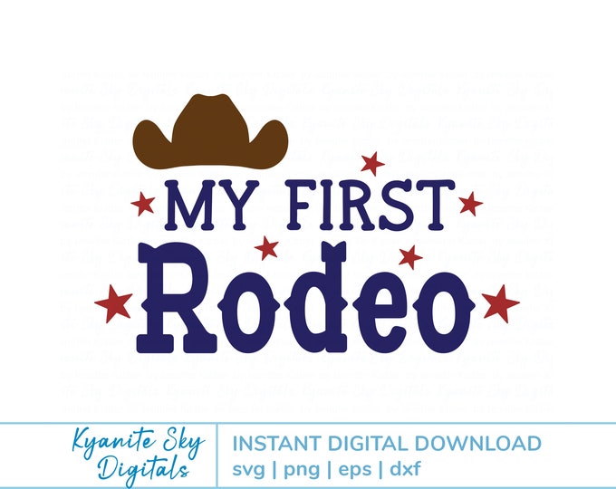 Rodeo SVG Bundle, Cowboy SVG, My First Rodeo, Cowboy in Training ...