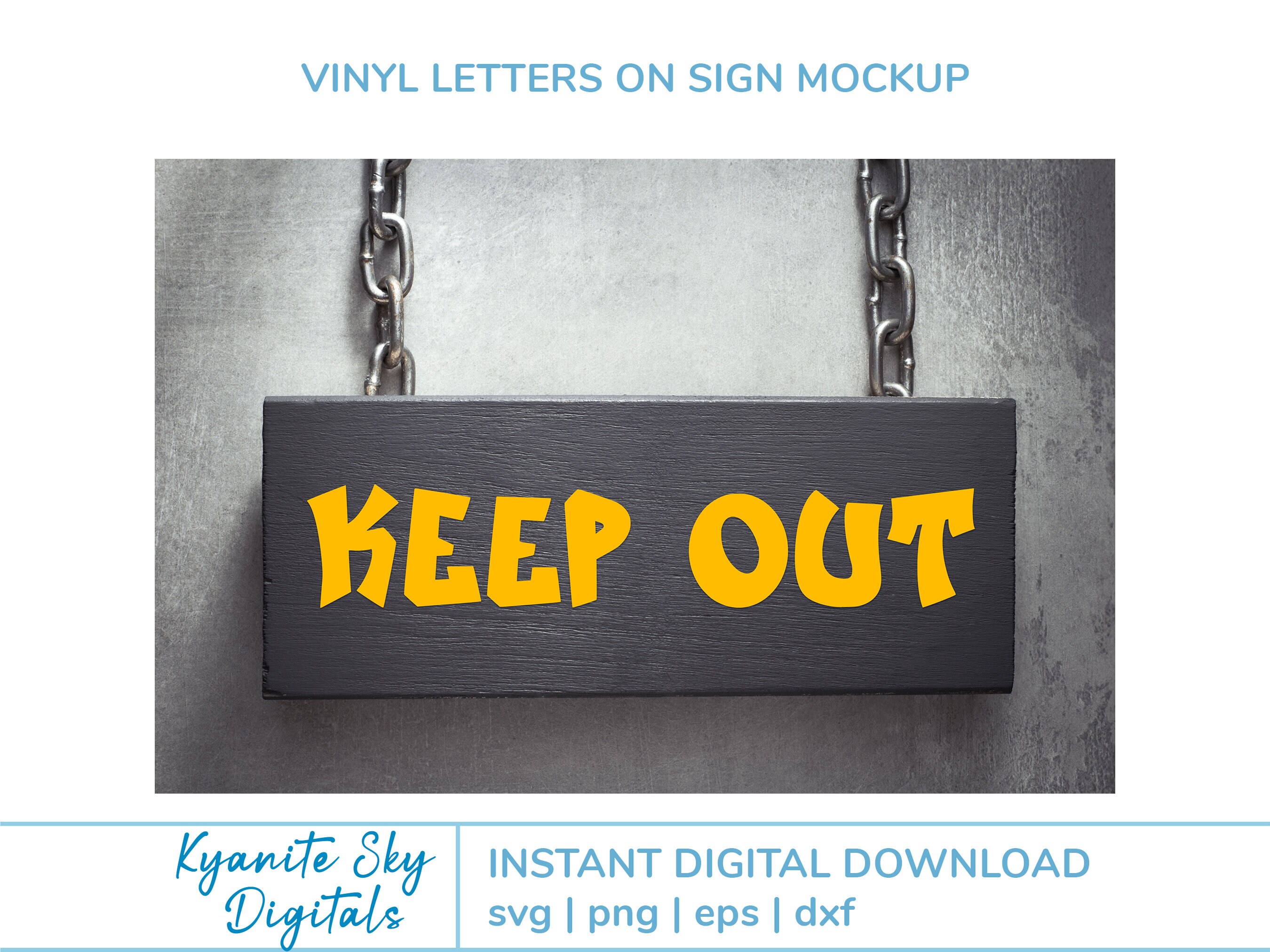 Beware Danger Keep Out SVG Bundle Words for Party Decor, Boy Sign ...