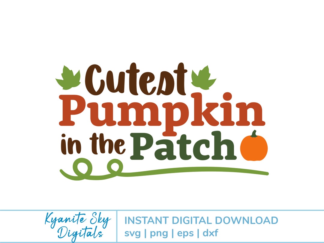 Fall Pumpkin Patch Cutest Pumpkin in the Patch Word Art for Kids' Tee ...
