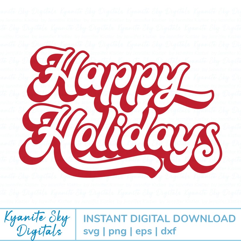 Holiday Svg - Etsy