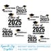 2025 Valedictorian Salutatorian Grad SVG Bundle Cut Files for Shirt ...