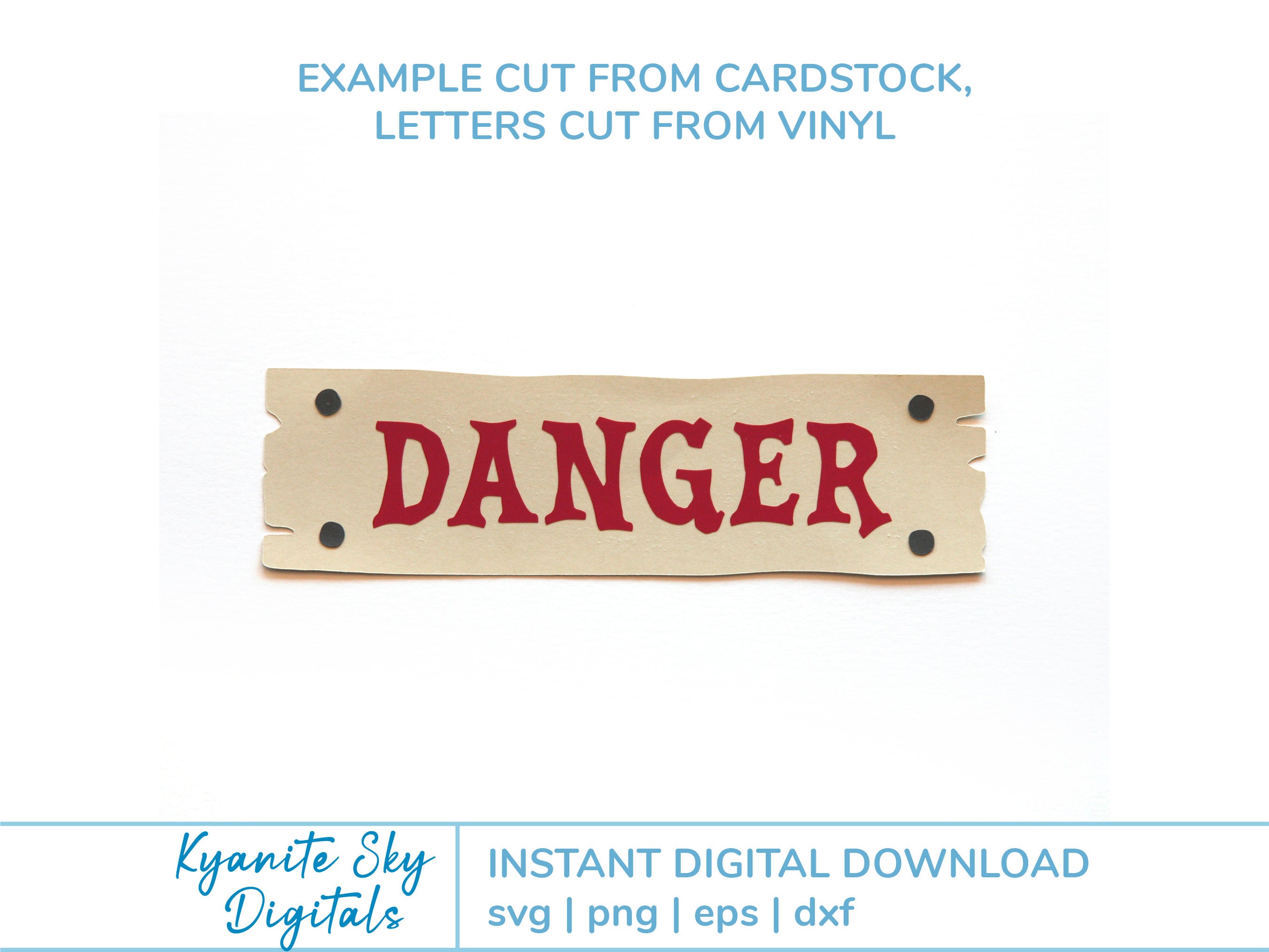 Danger Sign SVG Bundle, Beware, Keep Out, Caution, Wooden Sign Shape ...