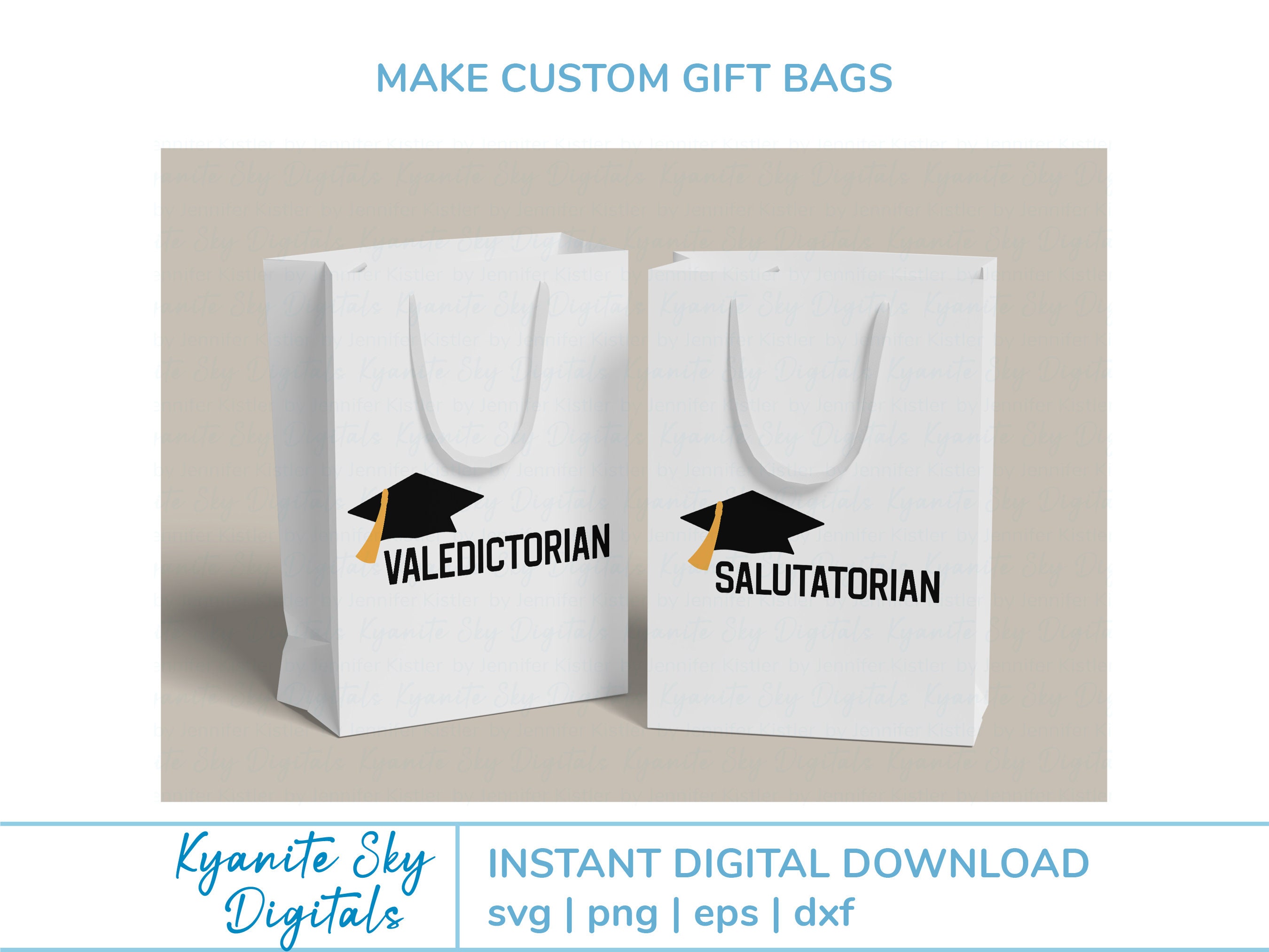 Grad 2024 SVG Bundle Valedictorian Salutatorian Cut Files for Shirt ...