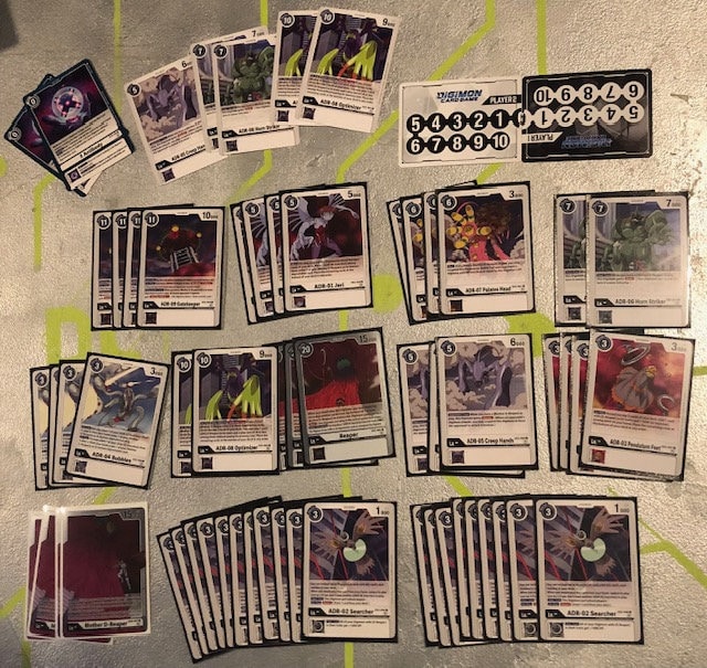 Digimon Tcg D-reaper Deck - Etsy