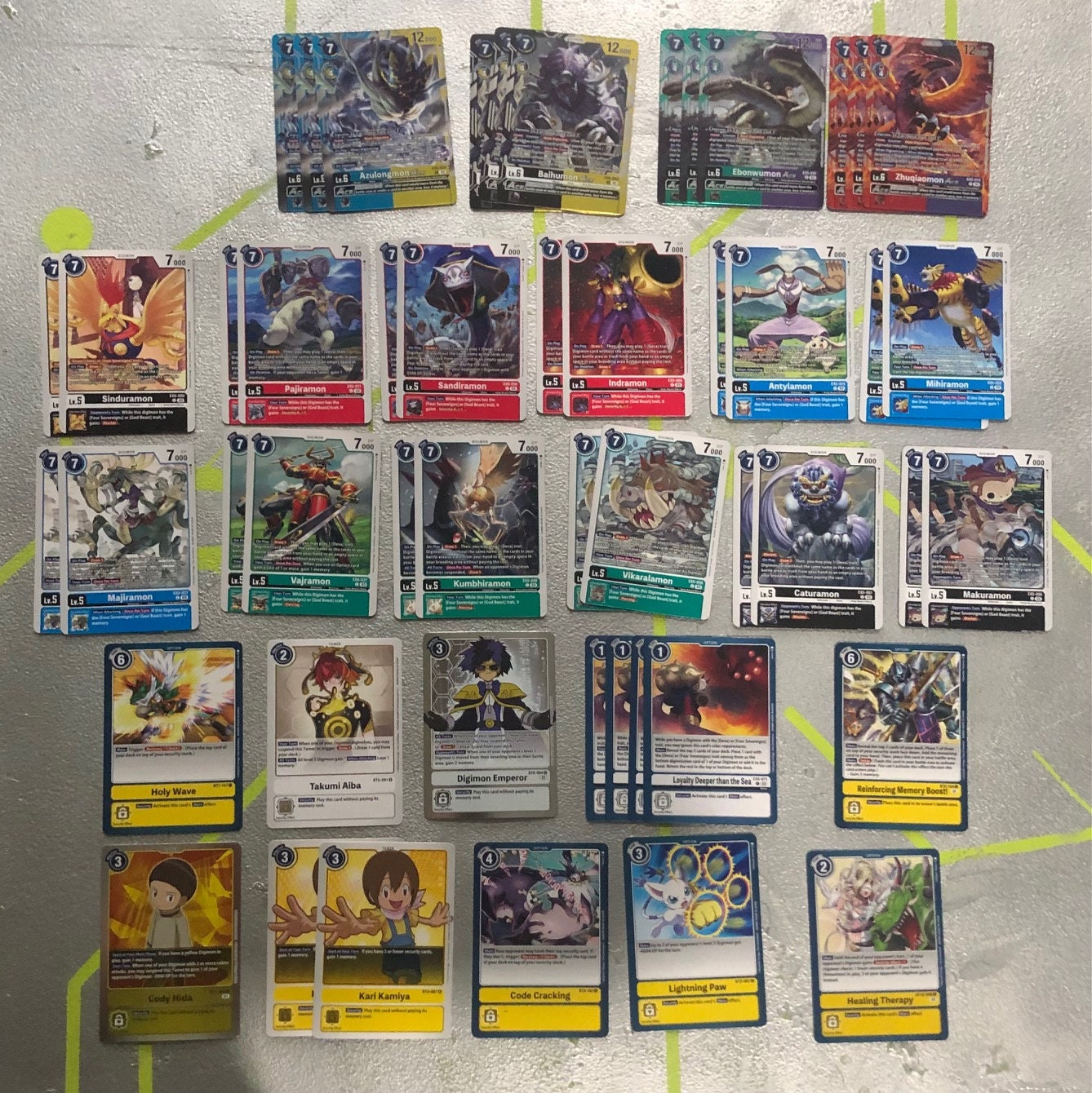 Deva/ Sovereign Digimon Tcg Deck - Etsy