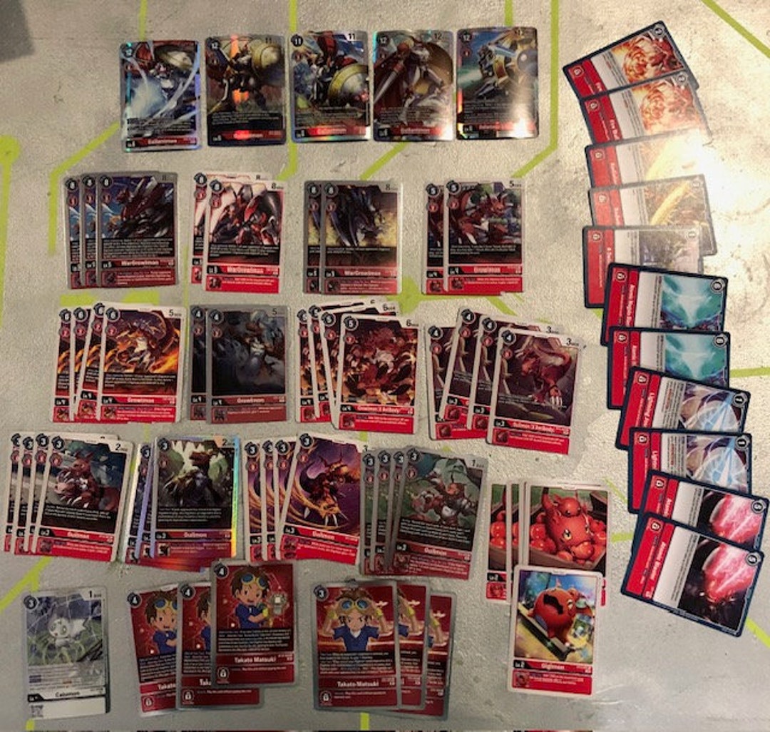 Digimon Tcg Gallantmon Deck - Etsy