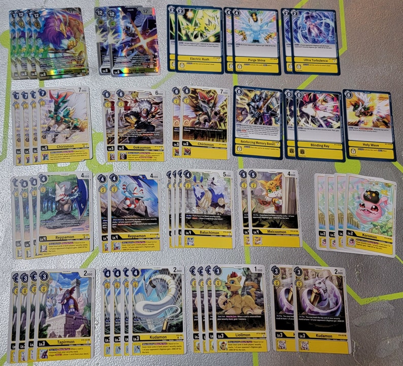 Mitamamon Digimon Tcg Deck - Etsy