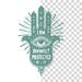 I Am Divinely Protected PNG SVG - Spiritual Hamsa Hand Eye Quote Mystic ...