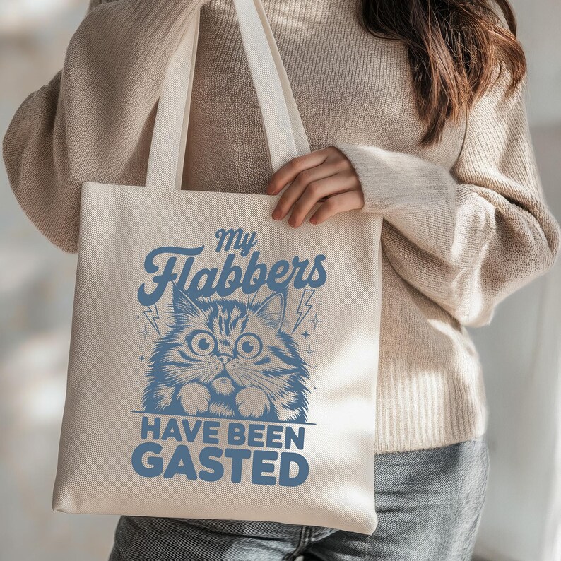 My Flabbers Have Been Gasted SVG PNG - Funny Cat Shocked, Cartoon ...