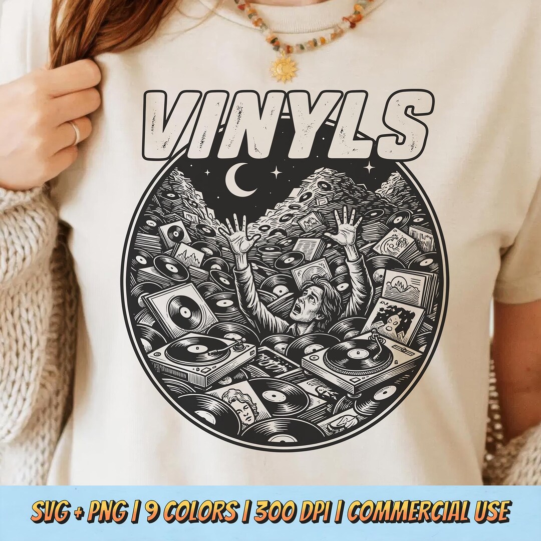 Vinyls PNG SVG - Record Collector Chaos Music Obsession Analog Audio ...