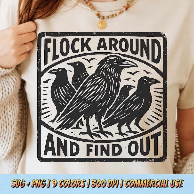 Flock of Crows - Etsy
