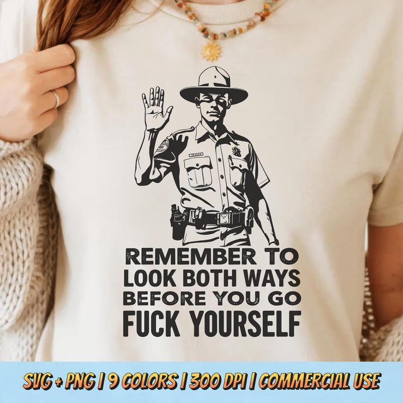 Funny Cop Quotes Png - Etsy