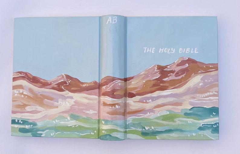 Custom Painted ESV Journaling Bibles - Etsy